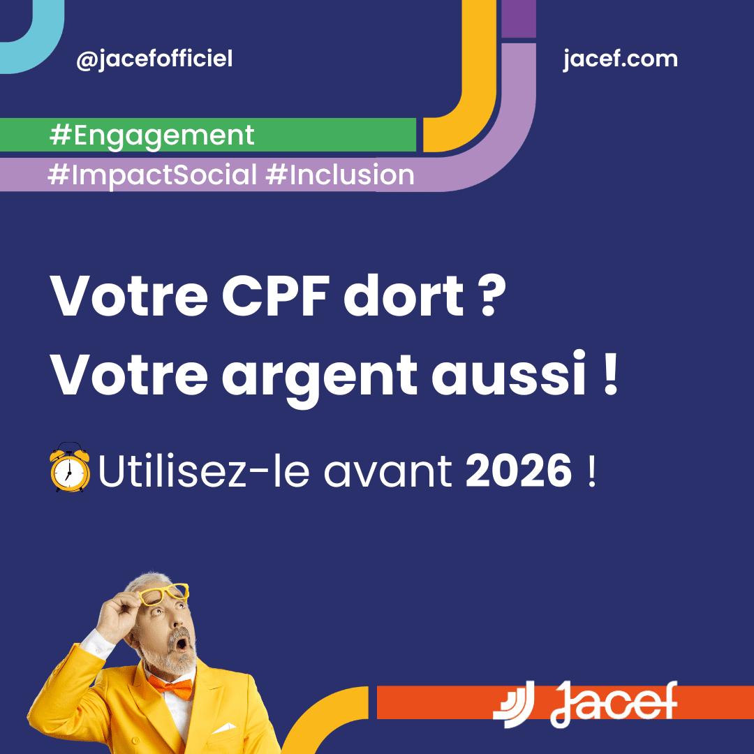Utilisez votre CPF avant 2026 : ne laissez pas dormir vos droits à la ...