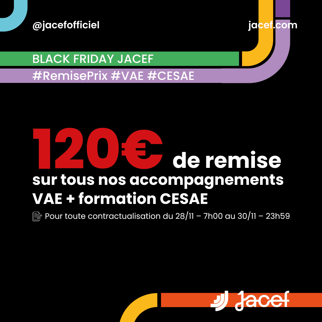 🎯 C’est lancé : l’Offre Black Friday JACEF est officiellement ouverte ...